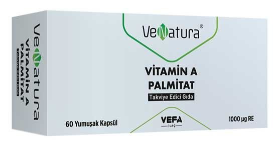 Venatura Vitamin A Palmitat 60 Kapsül 115,00 TL
