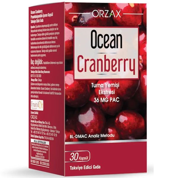 Ocean Cranberry 30 Tablet 379,24 TL